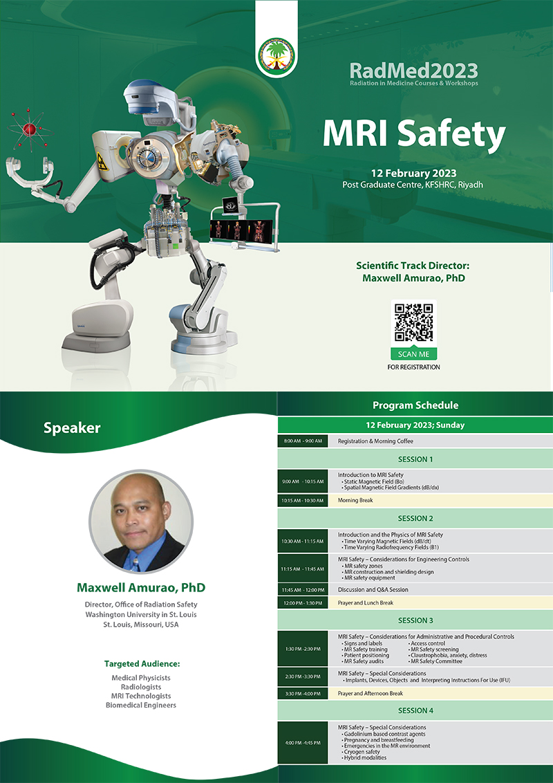 2023 Radiation in Medicine Courses & Workshops
